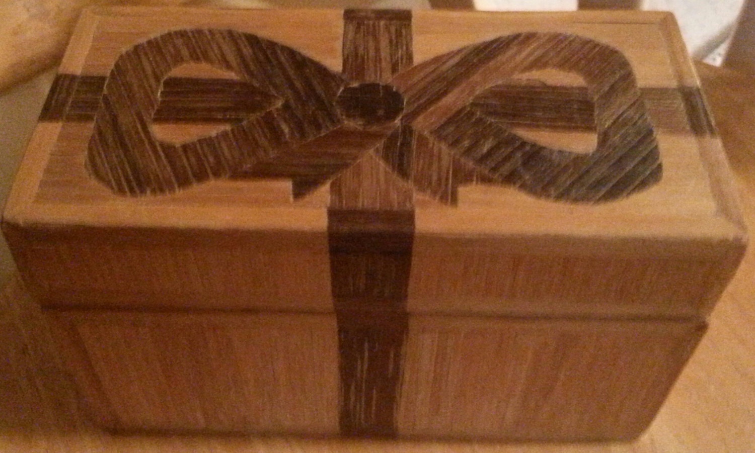 Vintage Wood Box Made In Philipines- Gift/Present Design Box – Haute Juice