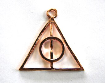 Popular items for rose gold triangle on Etsy