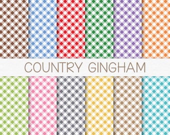 Popular items for red checkers on Etsy