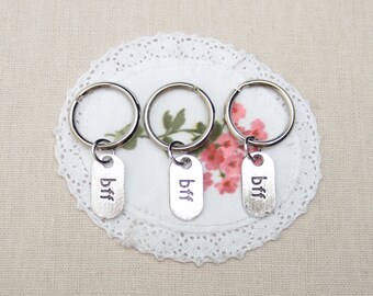 3 Best Friend keychains keyrings, best friend forever, mother daughter ...