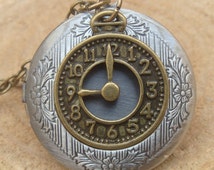 Popular items for clock locket on Etsy
