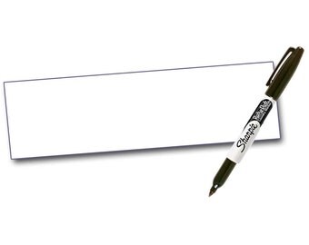 100 Sew On Labels for Clothing with Icon by StarlightLabels