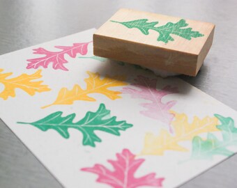 Items similar to Autumn Leaf Stamp on Etsy