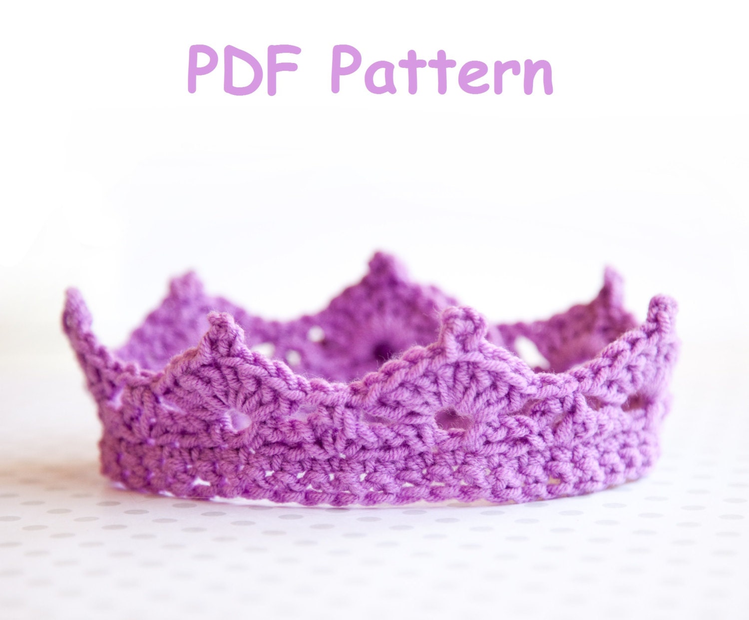 Crochet Baby Crown Pattern Promo price pattern Easy level