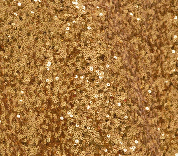 Warm Gold Sequin FABRIC SWATCH 3x3 swatch by SparklePonyShop