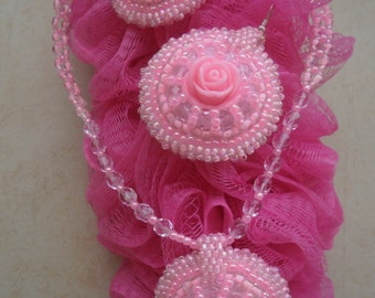 Popular items for rose pink beads on Etsy