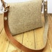 Womans felt handbag felt purse for women messenger bag by Rambag