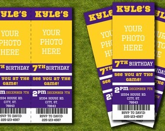 Lsu invitation | Etsy