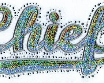 Popular items for chiefs rhinestones on Etsy