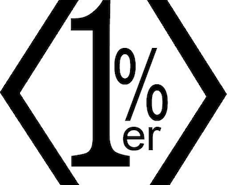 One percenter | Etsy
