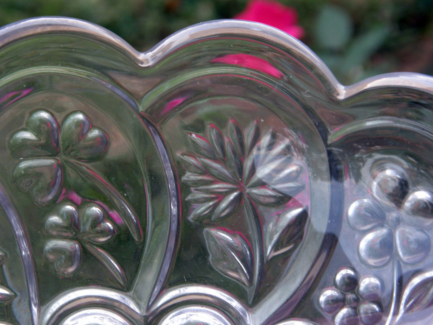 Thistle Pattern 8 Inch Crystal Bowl by Crystal Clear Industries – Haute ...