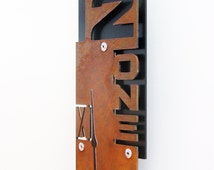 Popular items for narrow wall clock on Etsy