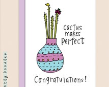 Popular items for cactus card on Etsy