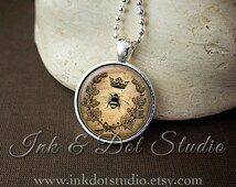 Popular items for queen bee necklace on Etsy