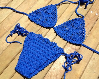 Popular items for knit bikini on Etsy