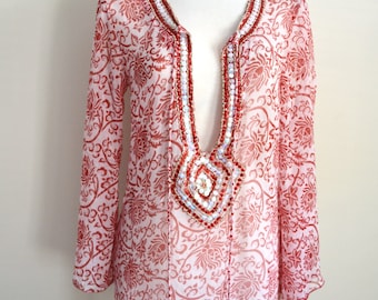 Popular items for beaded tunic on Etsy