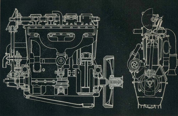 car schematics drawing