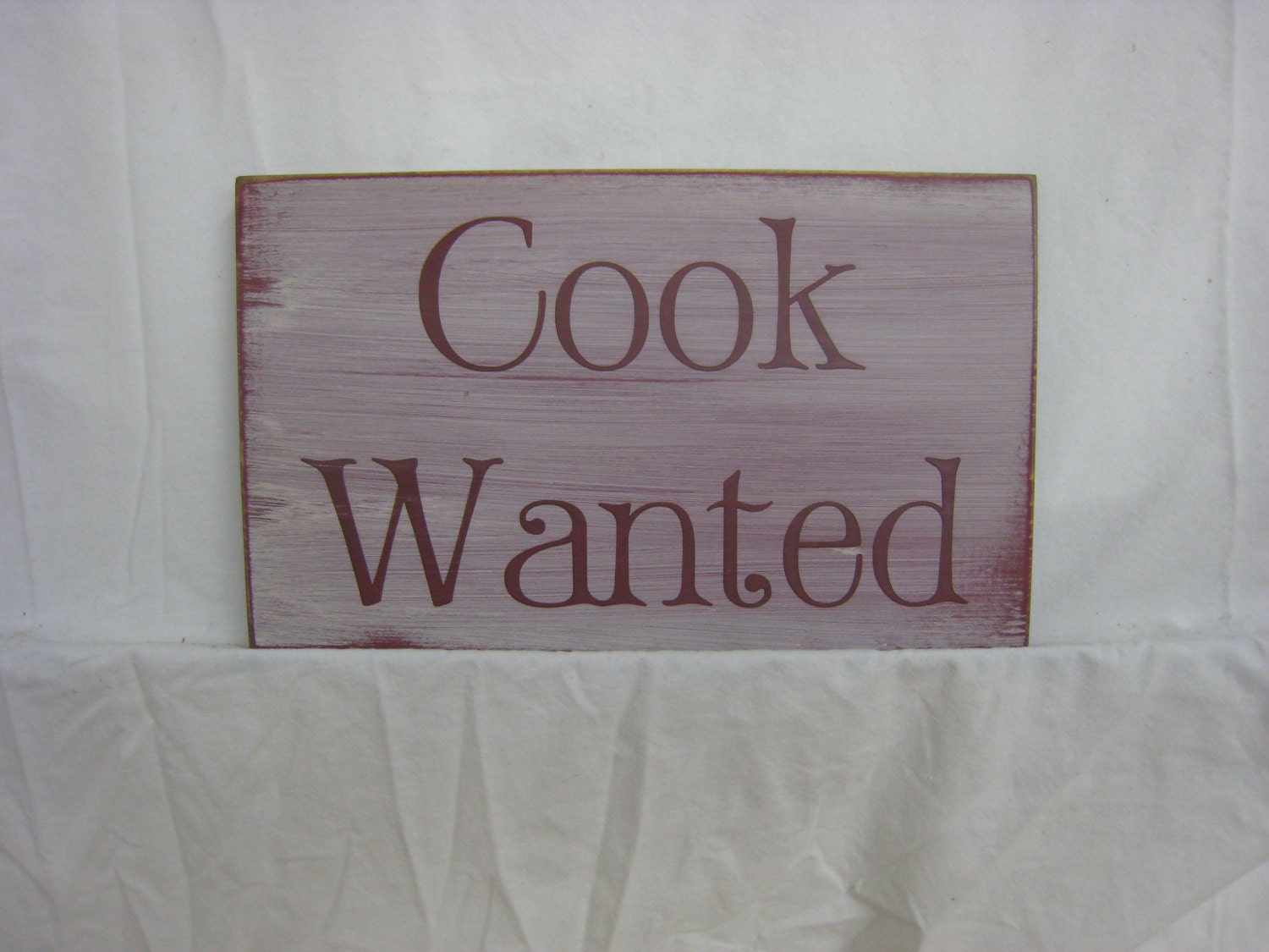 Cook Wanted Kitchen Sign Rustic Style Great Sign for the
