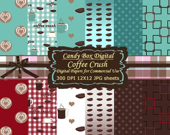 Popular items for coffee scrapbook on Etsy