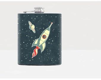 Items similar to Blue Glow In The Dark Space Invaders Perler Bead ...