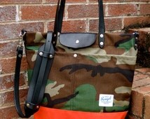 Popular items for camo tote bag on Etsy