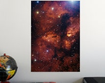 Unique space wall mural related items | Etsy