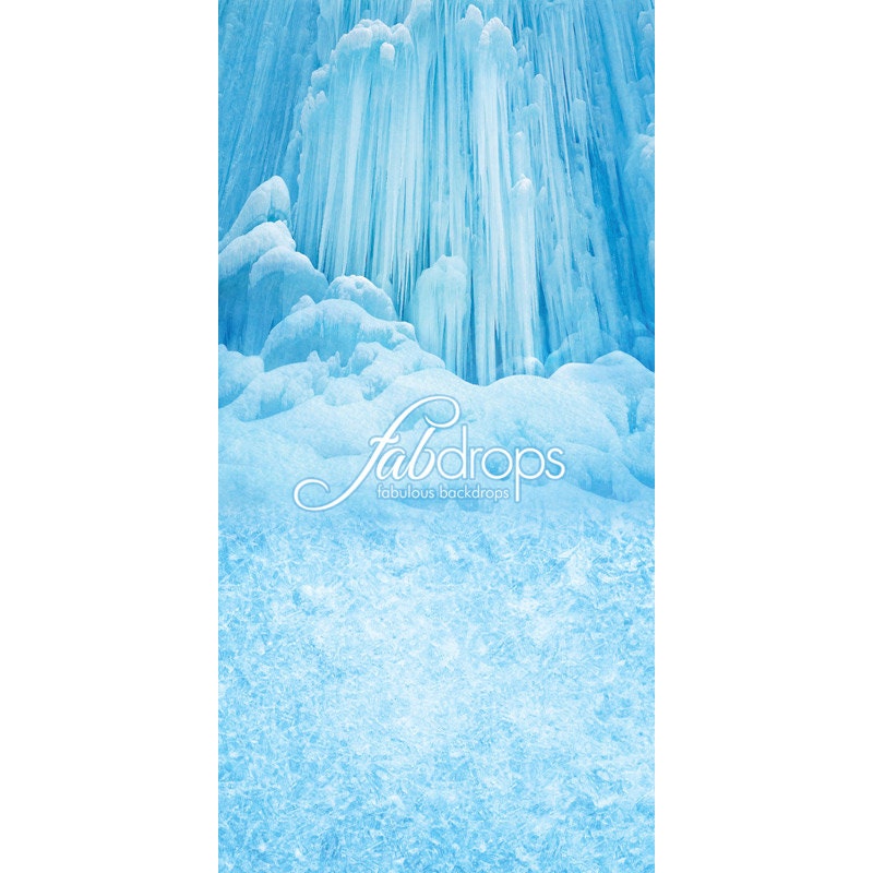 Frozen Ice Wall Backdrop birthday party and princess themed