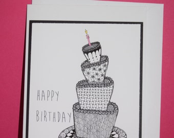 Popular items for zentangle cards on Etsy