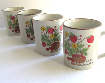 Popular items for strawberry mugs on Etsy