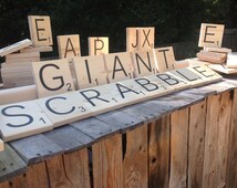 Popular items for giant scrabble on Etsy