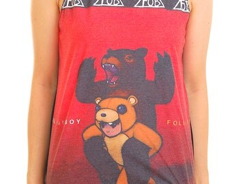 New Rock PUNK Fall Out Boy FOB Retro Tee Shirt Tank Tops Teen Women ...