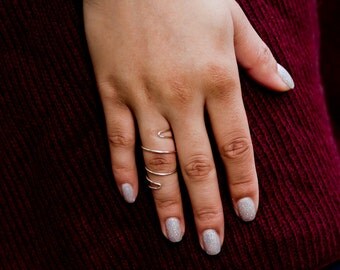 Full finger ring | Etsy