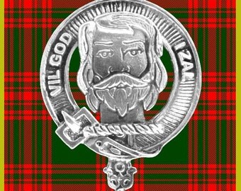 Kirkpatrick Clan Crest Scottish Cap Badge CB02 by celticstudio