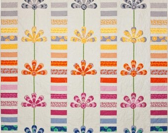 Cat Face Applique Quilt Pattern by braidcraft on Etsy