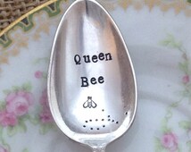 Unique bee spoon related items | Etsy
