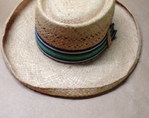 Popular items for raffia hat on Etsy