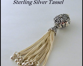 Popular items for silver tassel on Etsy