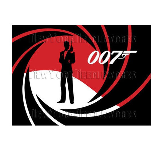 James Bond 007 Cross Stitch 007 Cross Stitch James Bond