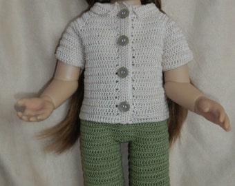 K18 Back to School Set Crochet pattern for Kidz N' Cats