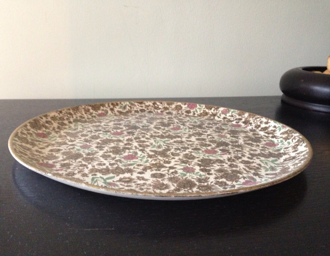 Vintage Japanese Round Tray // paper mâché // 1950s – Haute Juice