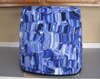 ON SALE - 4.5 - 5 Quart KitchenAid Quilted Stand Mixer Cover - Blue Ice