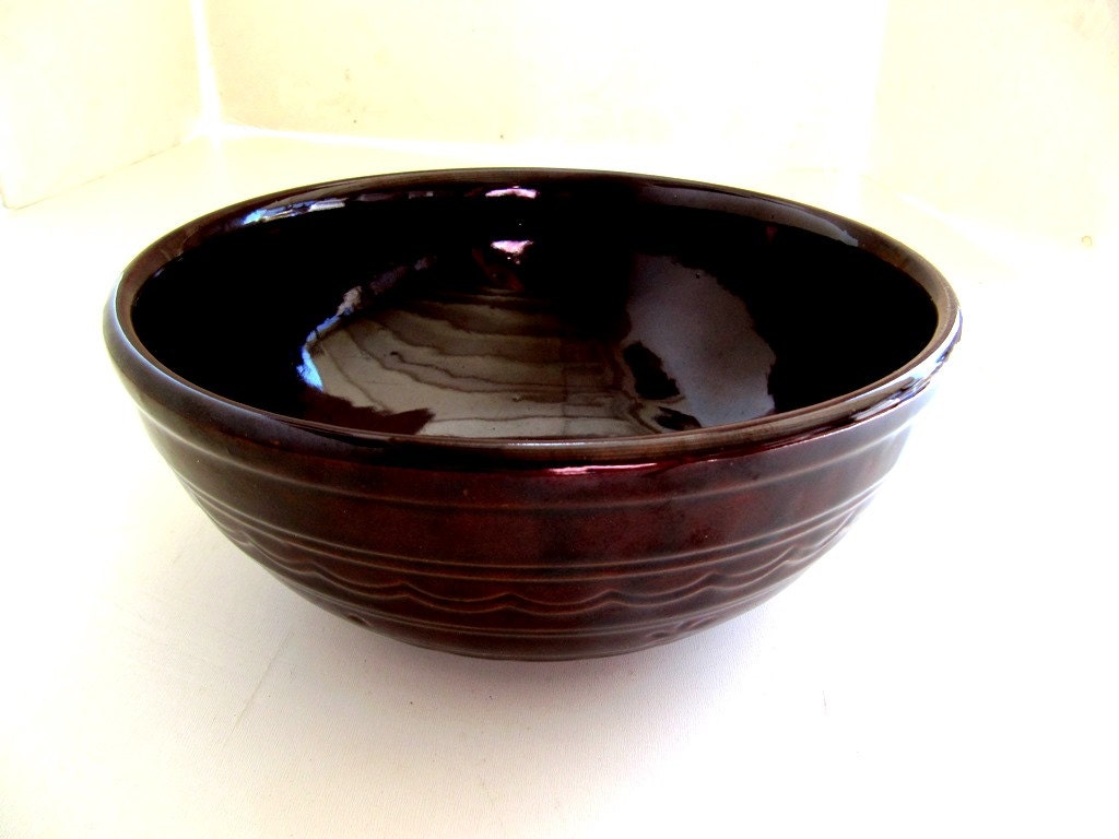Marcrest Daisy and Dot Mixing Bowl in Colorado Brown Large – Haute Juice