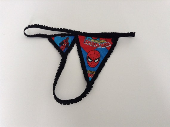 Items similar to Spiderman Thong G String Bachelorette Party Bridal ...