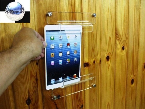 Universal Acrylic Wall Hanging Holder Display Mount for Tablet