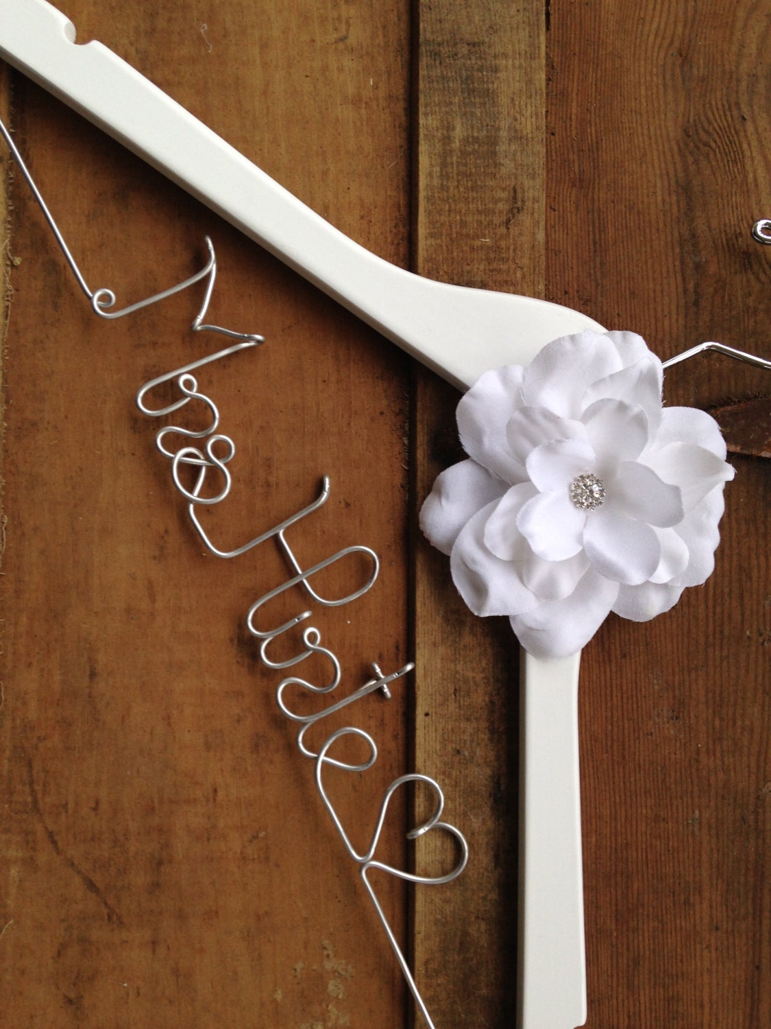 SALE Wedding Dress Hanger Bride Hanger Wedding Hanger