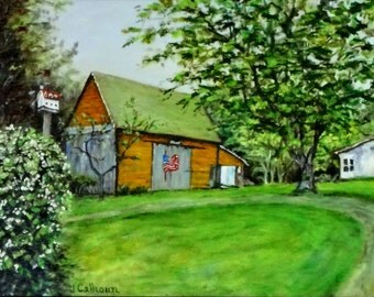 Fine Art Original Oil Painting Landscape by jennifercalhoun1