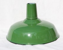 Industrial Green Porcelain Light Appleton Industrial Light Gas Station ...