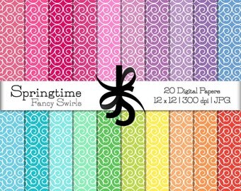 Spring clipart | Etsy