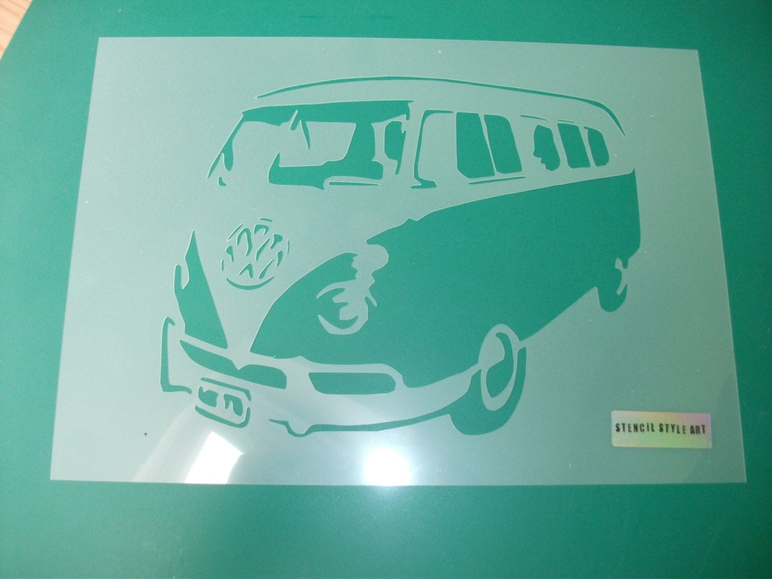 VW Camper Van Stencil Large wall stencil decorative stencils