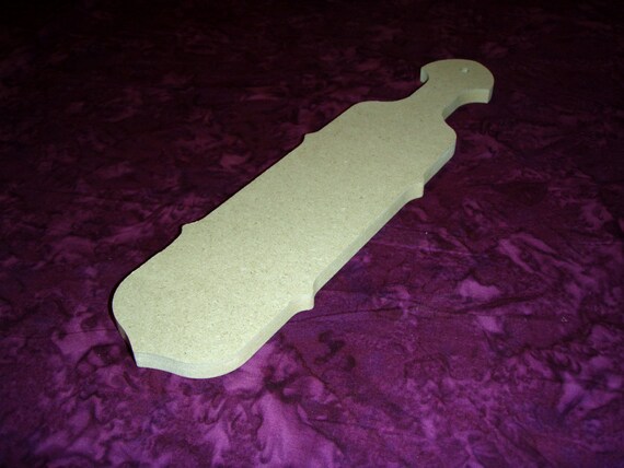 Greek Paddle Fraternity Pledge Unfinished MDF Wood 3 x